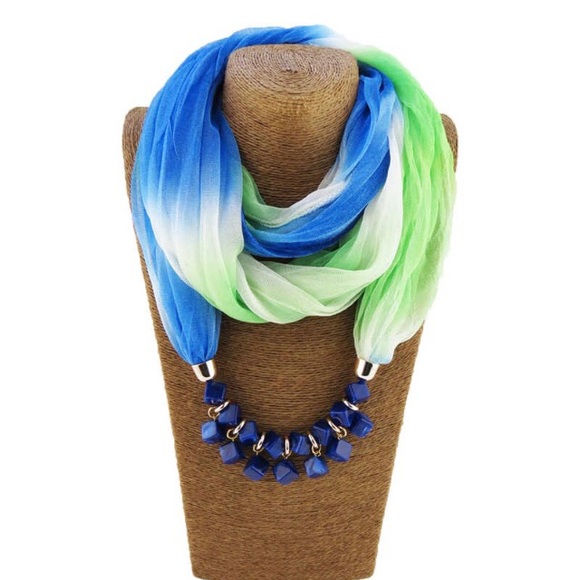 Accessories | Jeweled Scarf | Poshmark